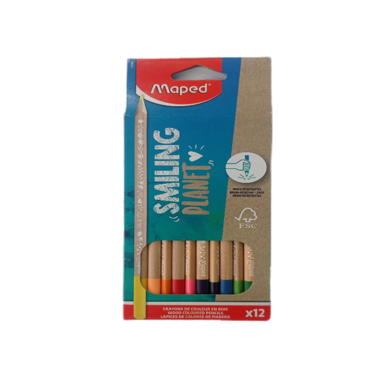 Alston | Maped Colour Pencil Smiling Planet